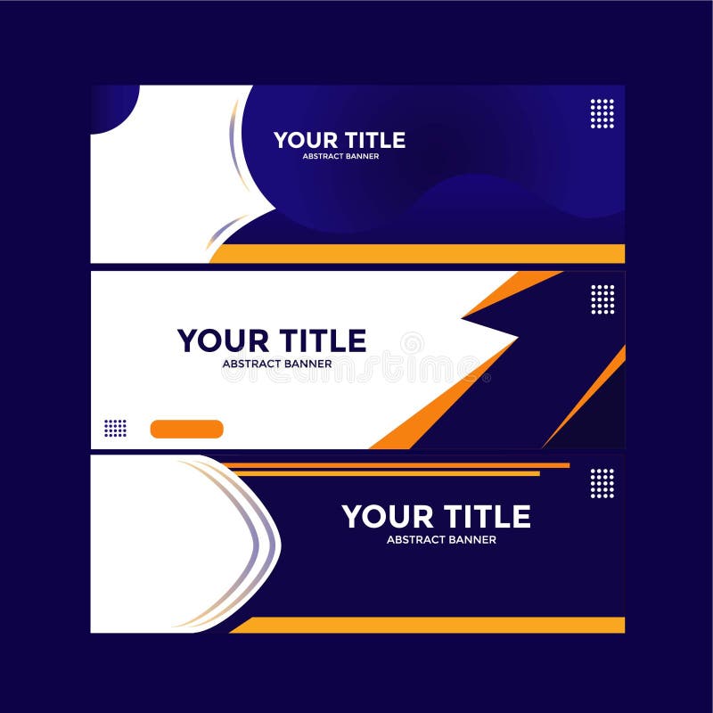 Fresh Modern Banner Template Design Vector Bussines Template Stock ...