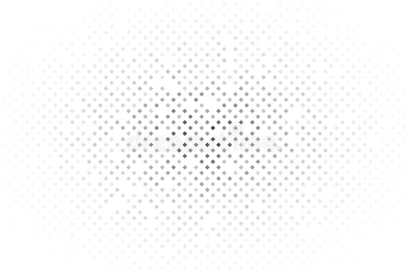 Abstract Vector Background Consisting of Small Dots and Squares. Stock ...