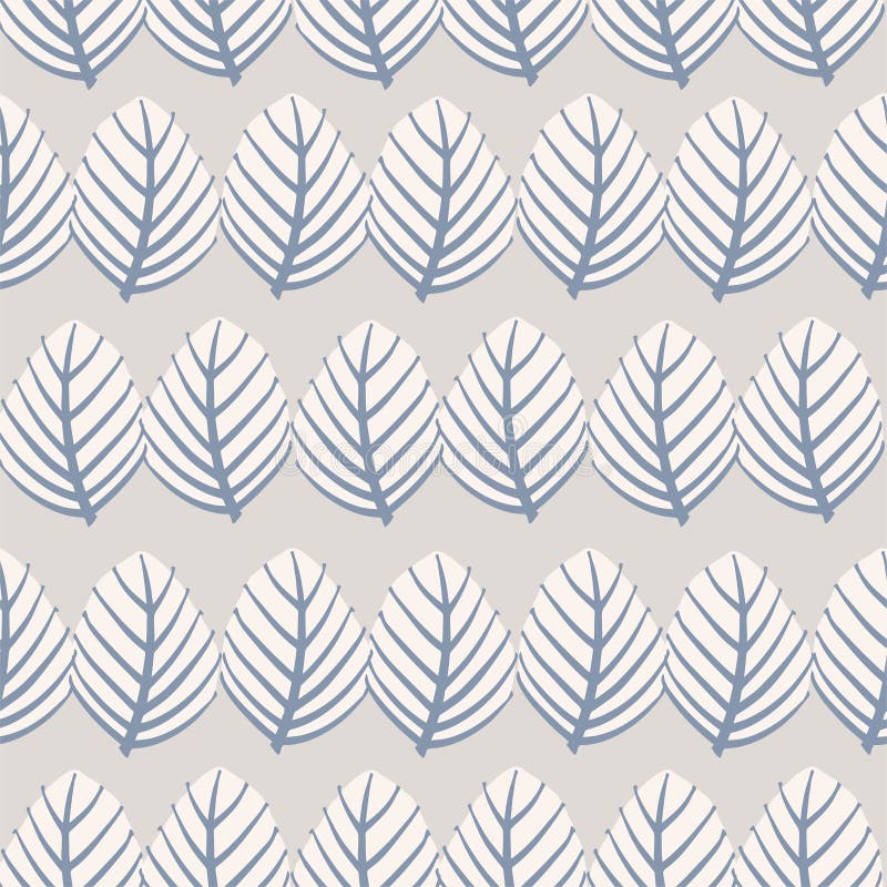 Vector Forest Tree Themed Illustration Seamless Repeat Pattern Digital ...