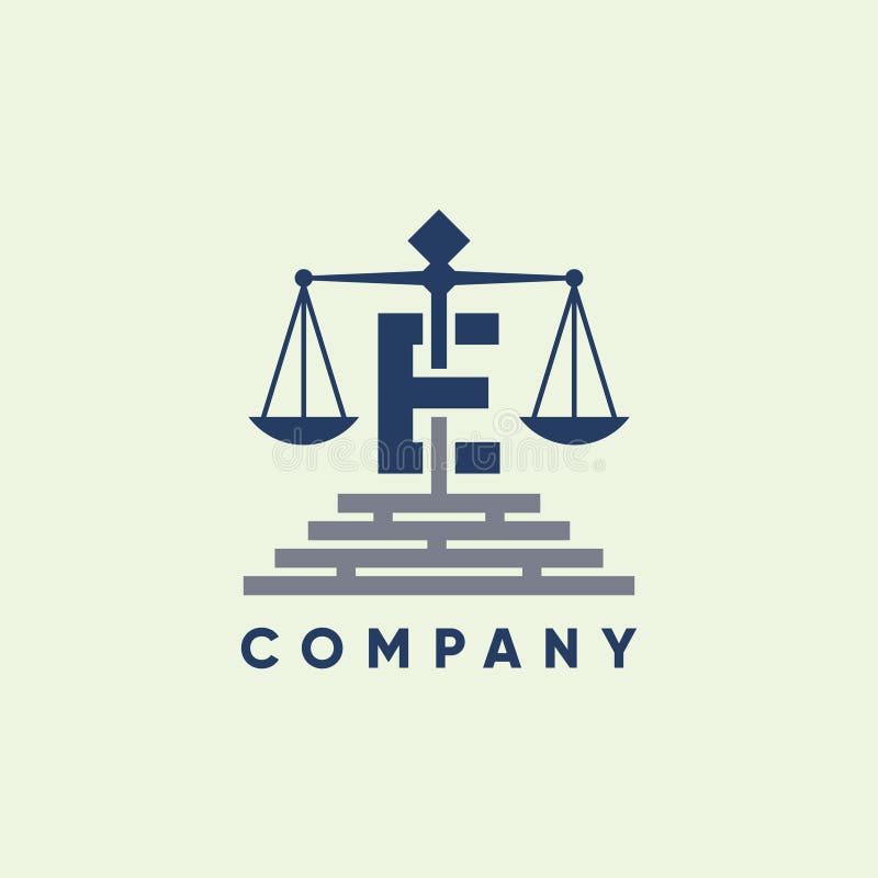 Letter E Legal Firm Law and Attorney Logo Design Vector Graphic Stock ...