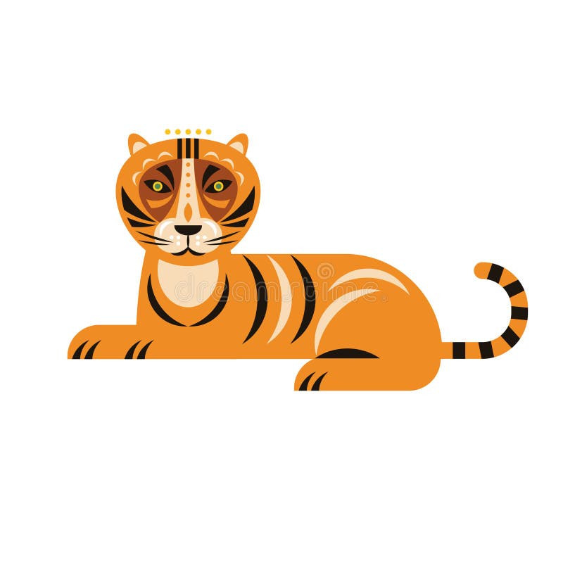 Flat Tigers Stock Illustrations – 890 Flat Tigers Stock Illustrations ...