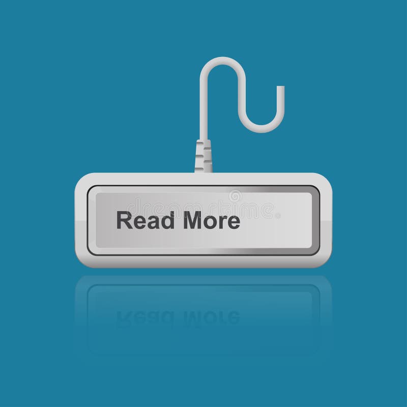 Read More Button,Read More Keyboard Key Isolated on Background Stock ...