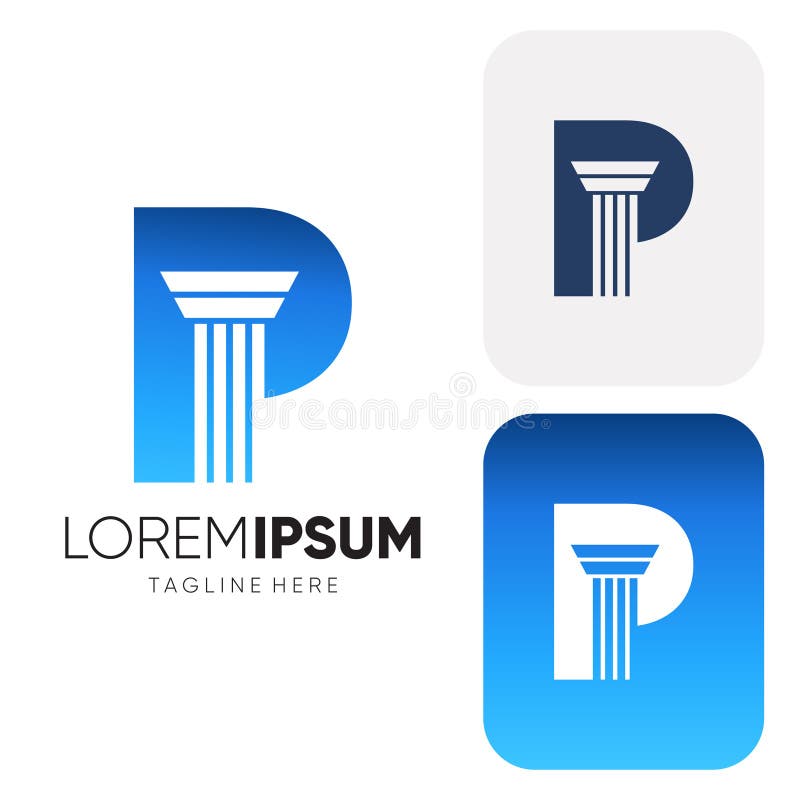 P Alphabet Law Firm Logo Stock Illustrations – 95 P Alphabet Law Firm ...