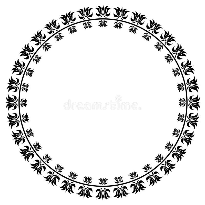 Lotus Frame Round Stock Illustrations – 3,369 Lotus Frame Round Stock ...