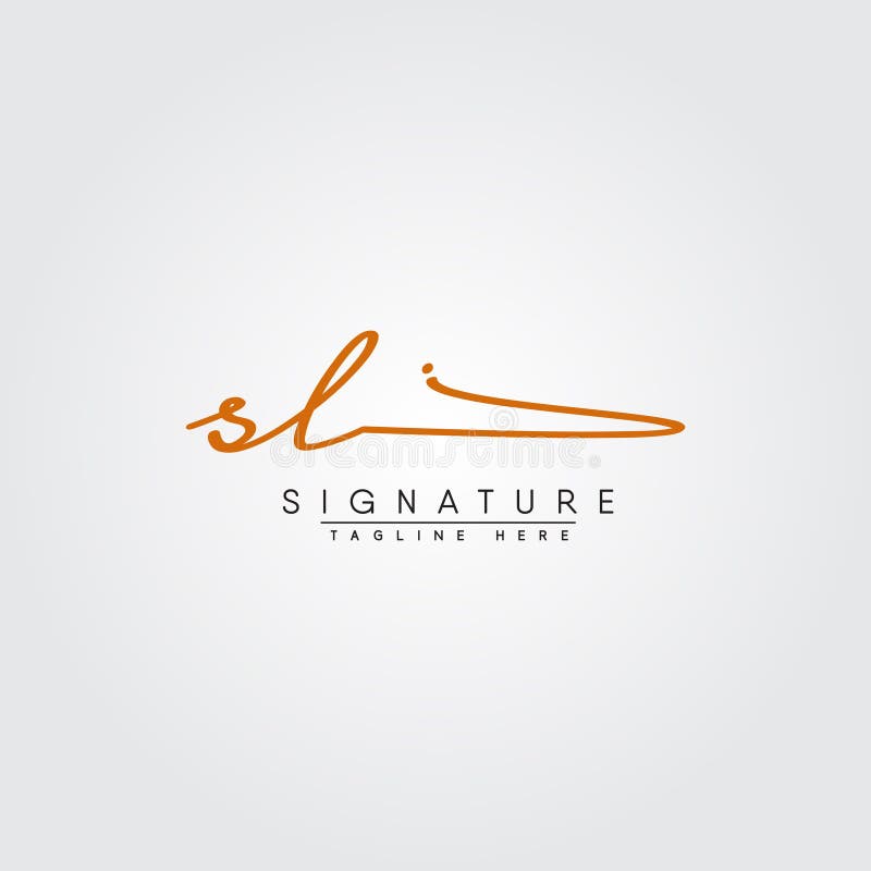 Sl Signature Stock Illustrations – 205 Sl Signature Stock Illustrations ...