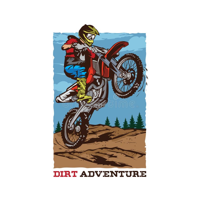 Biker Dirt Logo Stock Illustrations – 507 Biker Dirt Logo Stock ...