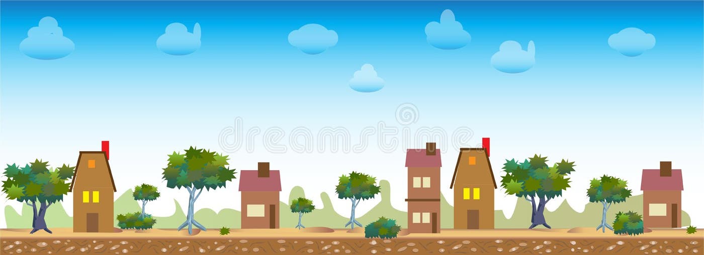Side Scrolling City Stock Illustrations – 20 Side Scrolling City Stock ...