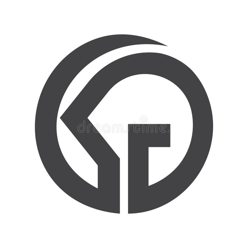 Alphabet Letters Initials Monogram Logo KG, GK, K and G Stock Vector - Illustration of initials ...
