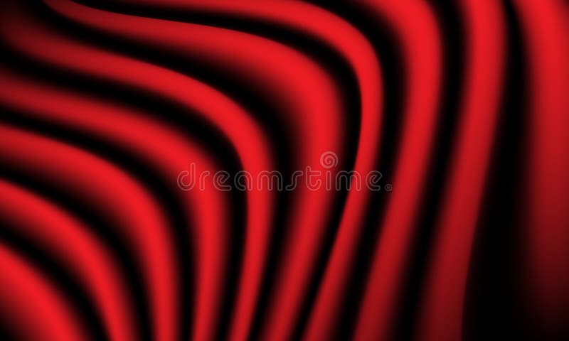 Abstract Red Fabric Wave Curve Background Luxury Vector Stock Vector ...