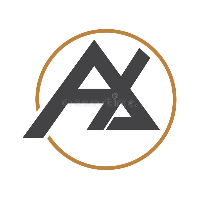 Alphabet Letters Initials Monogram Logo AX, XA, X and a Stock Vector ...