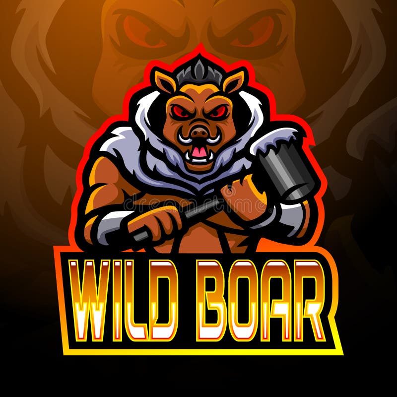 Boar Gaming Logo Stock Illustrations – 75 Boar Gaming Logo Stock ...