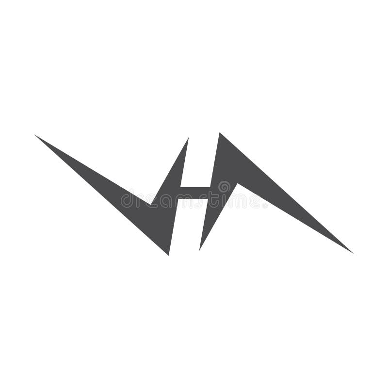 Alphabet Letters Monogram Logo HV, VH, H and V Stock Vector ...