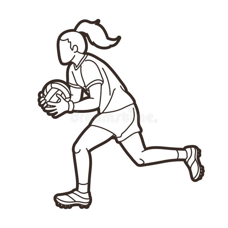 Gaelic Football Stock Illustrations – 617 Gaelic Football Stock ...