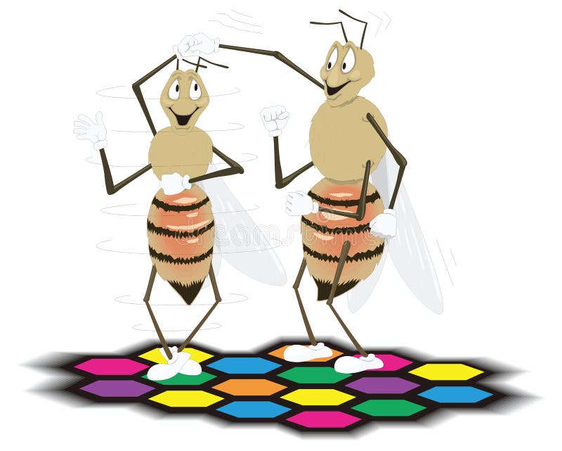 Dancing Bee Stock Illustrations – 237 Dancing Bee Stock Illustrations ...