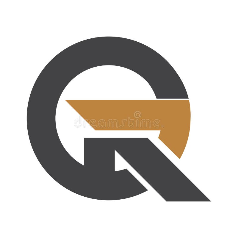 QR, RQ, Q and R Abstract Initial Monogram Letter Alphabet Logo Design ...