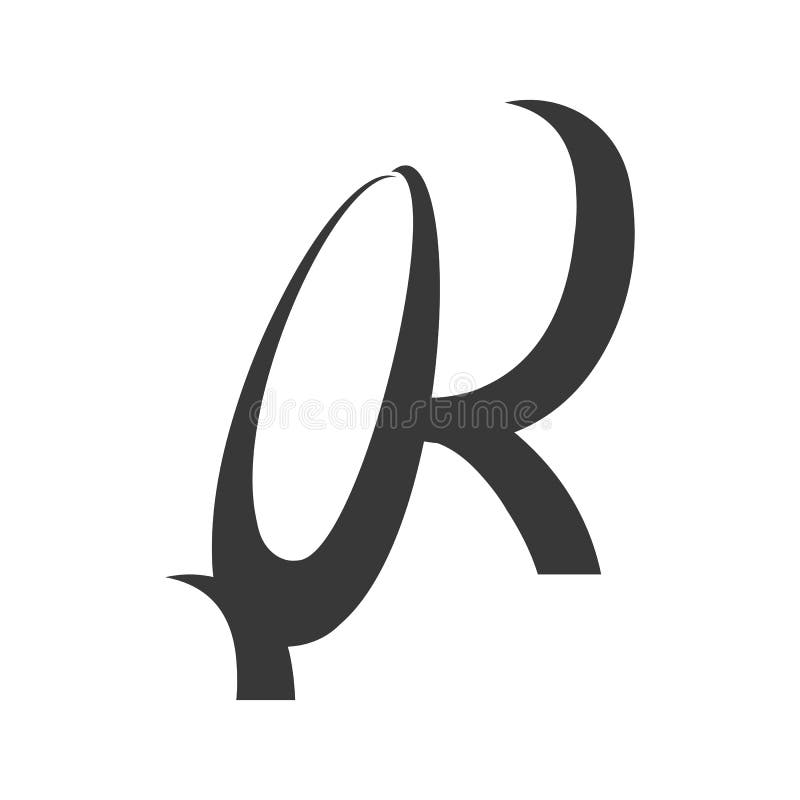 QR, RQ, Q and R Abstract Initial Monogram Letter Alphabet Logo Design ...