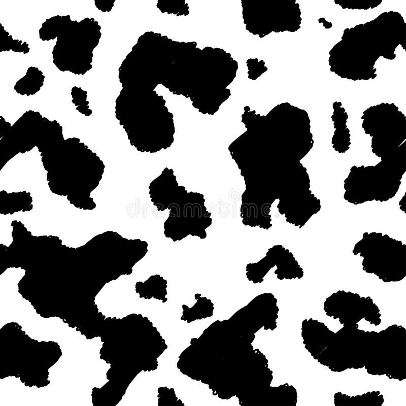Cow Seamless Pattern with Animals Print for Wallpaper, Web Page ...