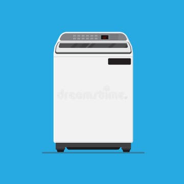 Top Load Washing Machine Stock Illustrations – 154 Top Load Washing ...