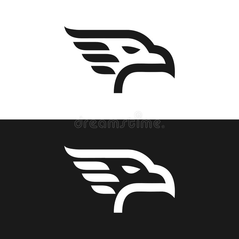 Eagle Head Line Icon. Linear Style Stock Vector - Illustration of ...