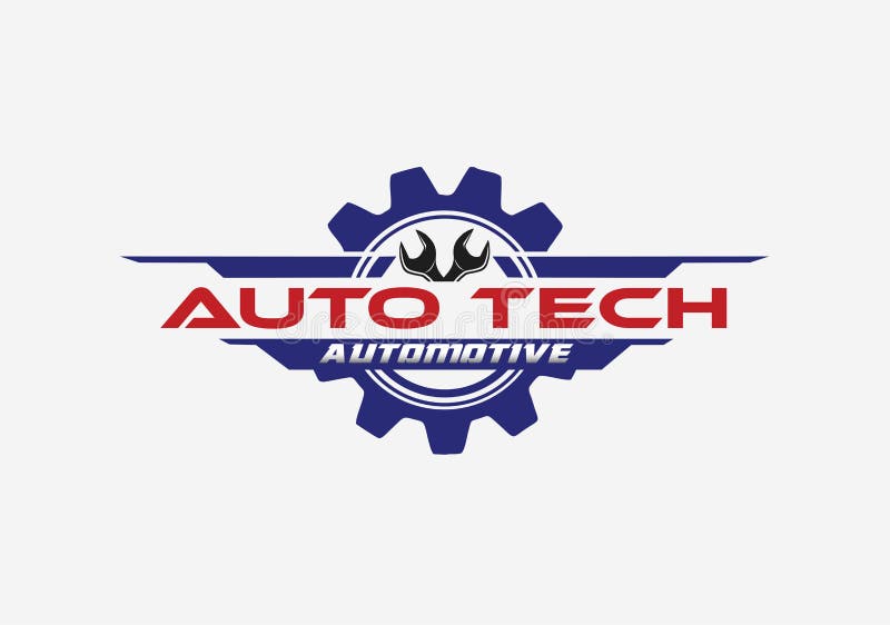 Autotech Logo Design Concept Stock Vector - Illustration of print ...