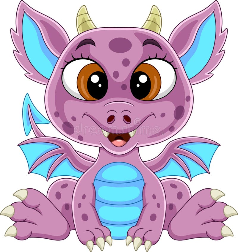 Little Pink Cartoon Dragon Stock Illustrations – 449 Little Pink ...