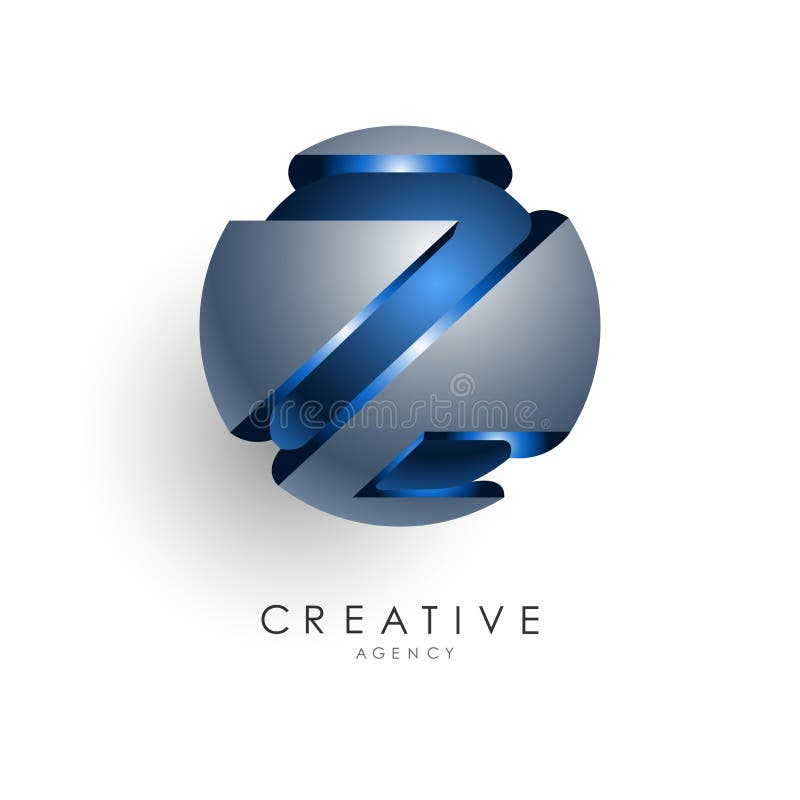 3d Letter Design Round G Logo Template for Business and Corporate ...