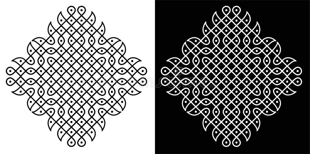 Kolam Stock Illustrations – 2,633 Kolam Stock Illustrations, Vectors ...