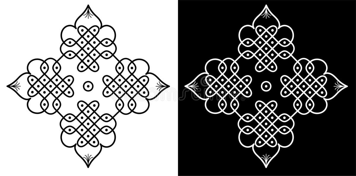 Kolam Stock Illustrations – 2,992 Kolam Stock Illustrations, Vectors ...