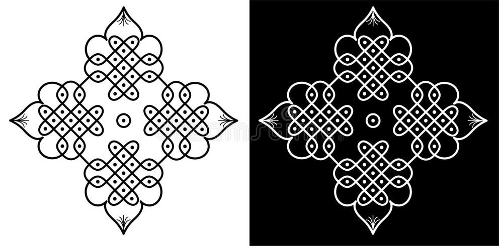 Kolam Stock Illustrations – 2,712 Kolam Stock Illustrations, Vectors ...