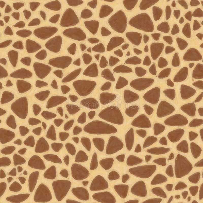 Giraffe Texture Pattern Seamless Repeating Orange and Yellow, Safari ...