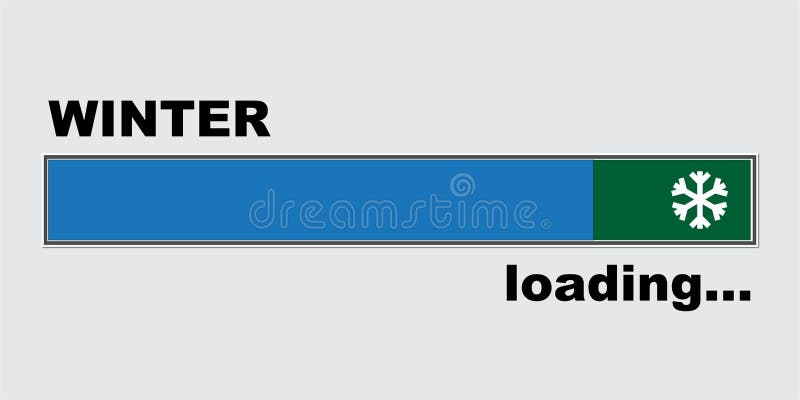 Winter Loading Stock Illustrations – 1,530 Winter Loading Stock ...