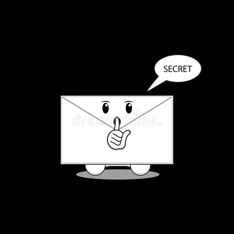 Illustration Graphic Vector Secret Message Stock Vector - Illustration ...
