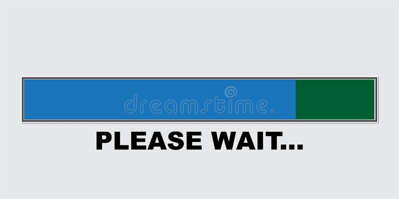 Computer Loading Please Wait Stock Illustrations – 88 Computer Loading ...