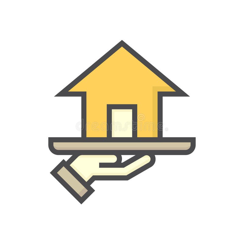 Housing Estate or Condominium Vector Icon. 64x64 Pixel Perfect and ...