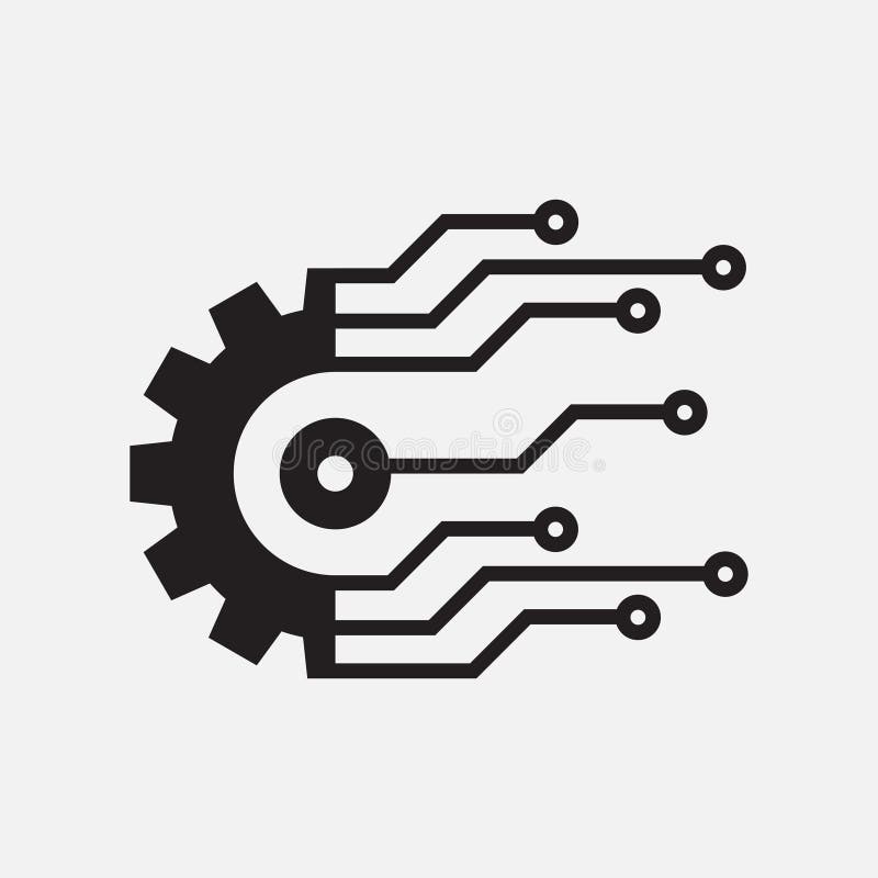 Gear Smart Eps Icon. Digital Tech - Vector Business Logo Template ...