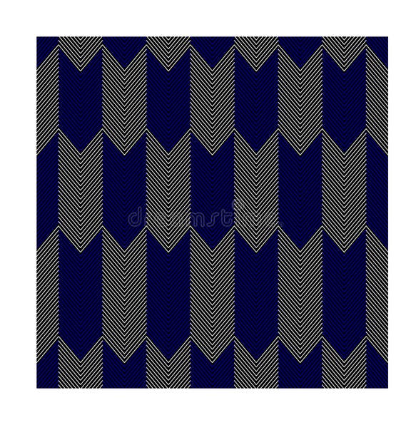 Arrow Mark Texture Isolated on Blue Background is in Seamless Pattern ...