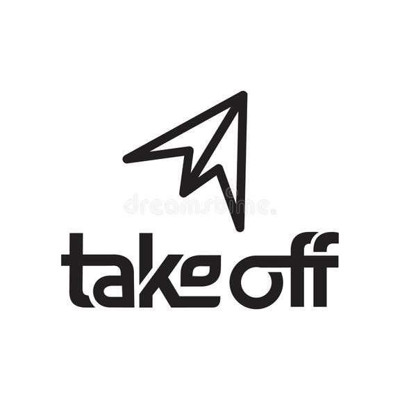 Take off logo stock vector. Illustration of element - 221720868