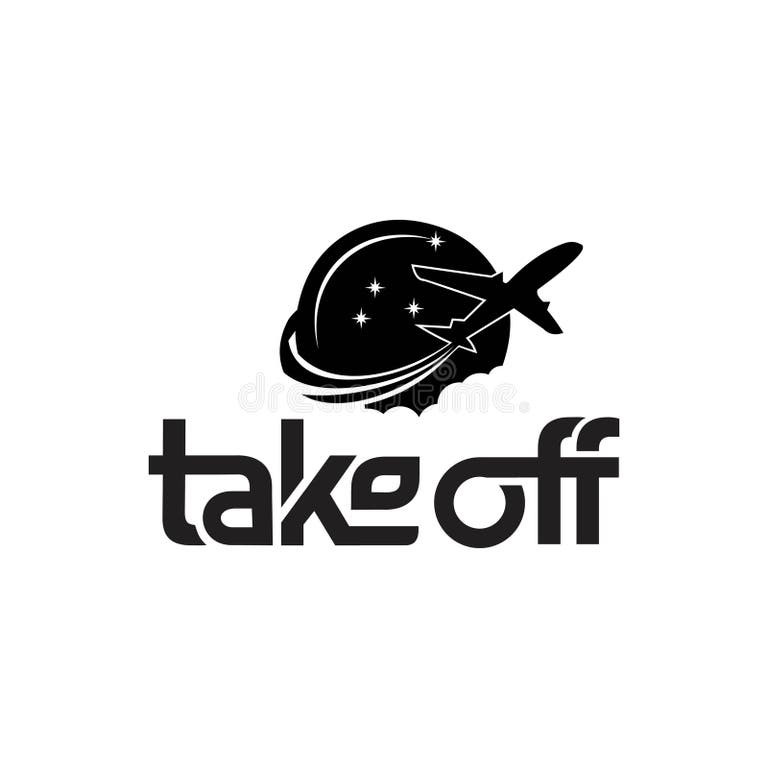 Take off logo stock vector. Illustration of company - 221720971
