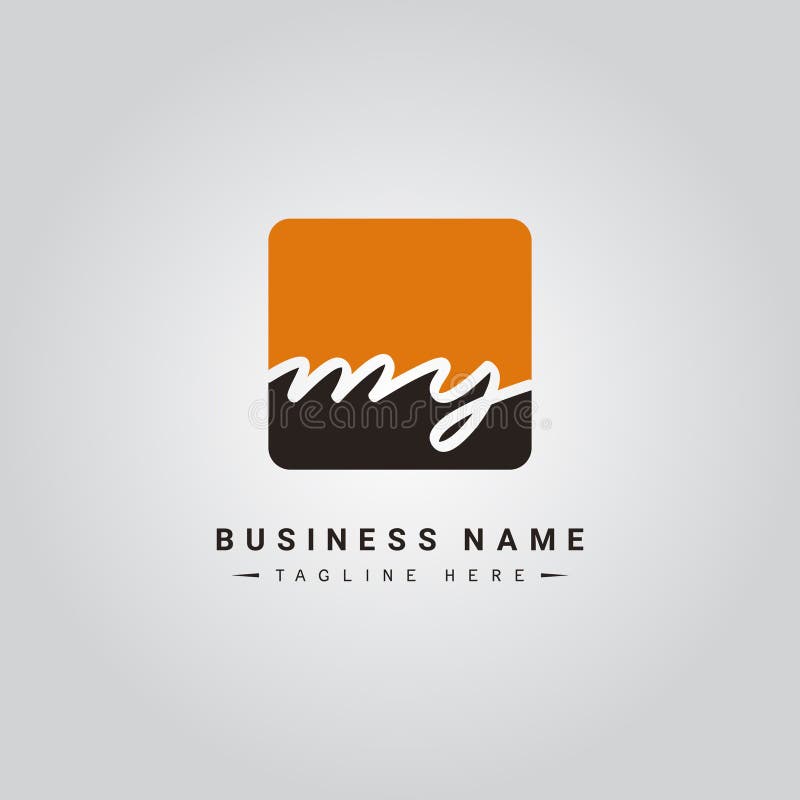 Initial Letter My Logo Stock Illustrations – 1,338 Initial Letter My ...