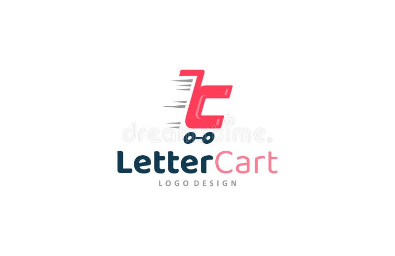 Shopping Cart Letter C Logo Stock Vector - Illustration of modern ...