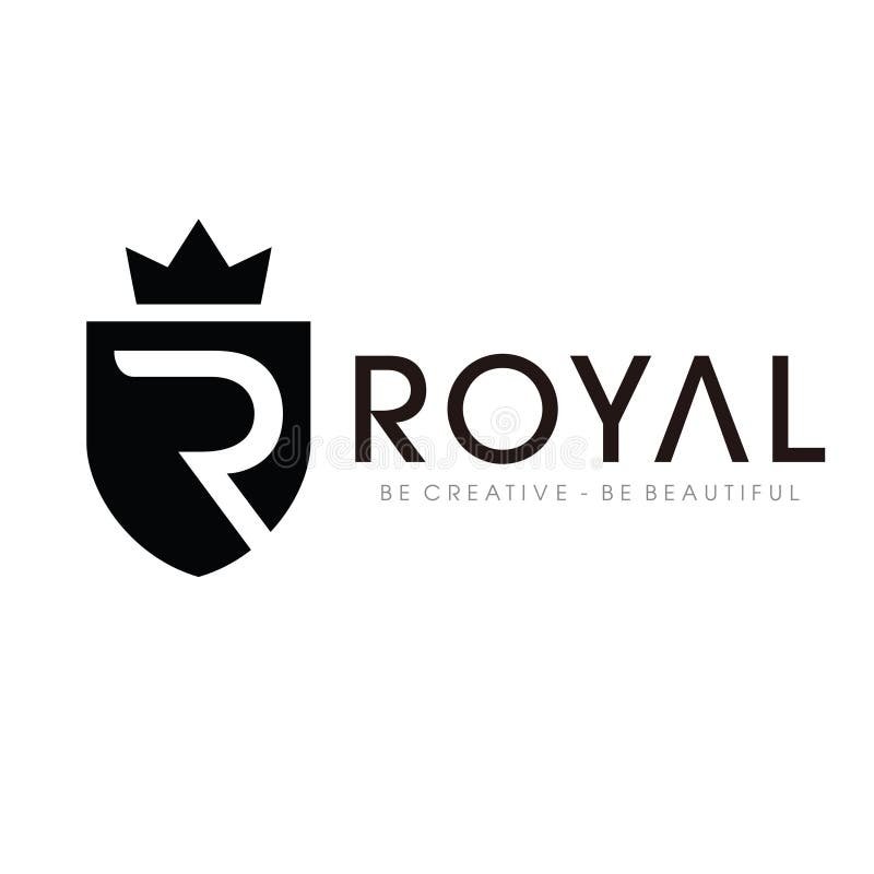 ROYAL Shield Logo Design Vector Stock Vector - Illustration of icon ...