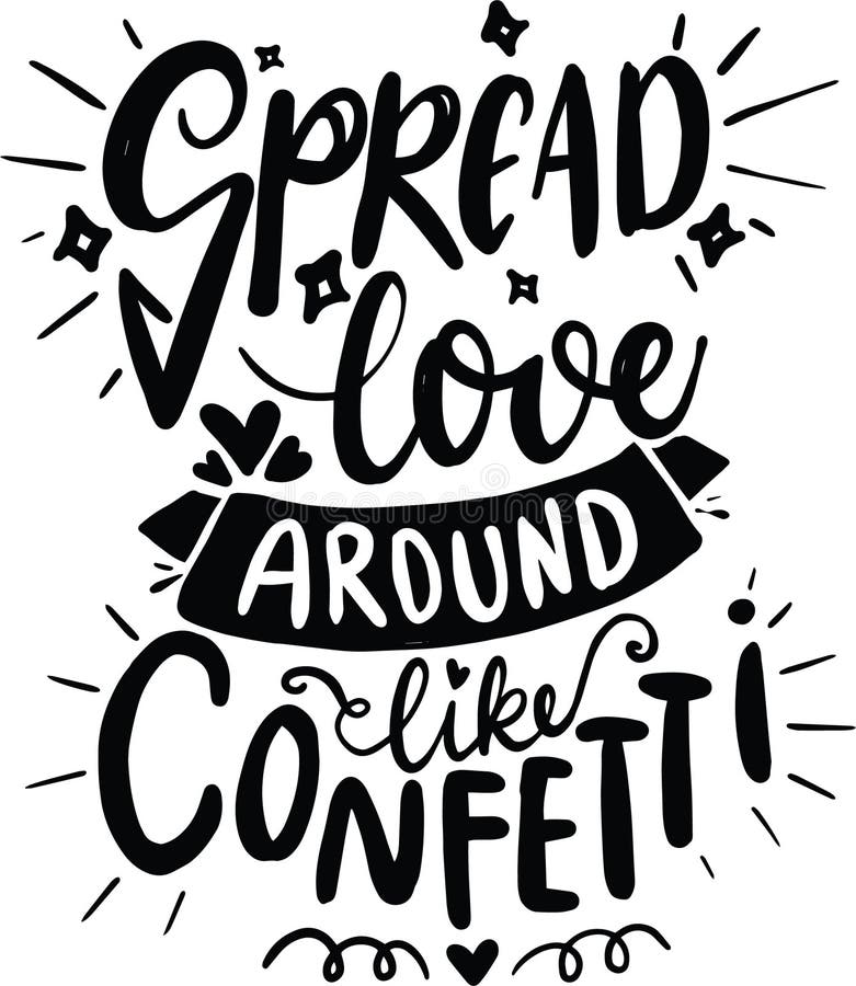 Confetti Quotes Stock Illustrations – 180 Confetti Quotes Stock ...