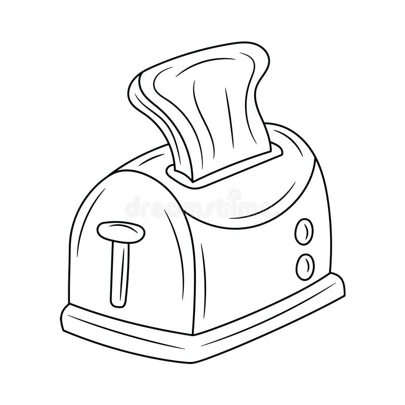 Sketched Toaster Stock Illustrations – 10 Sketched Toaster Stock ...