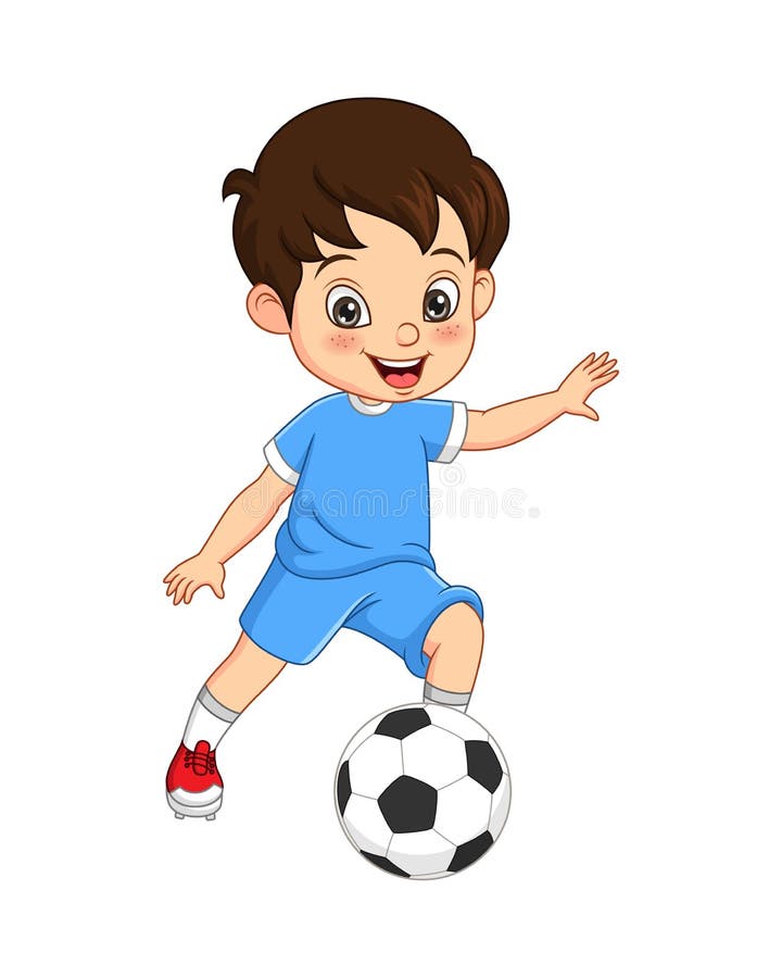 Boy Learning Soccer Stock Illustrations – 295 Boy Learning Soccer Stock ...