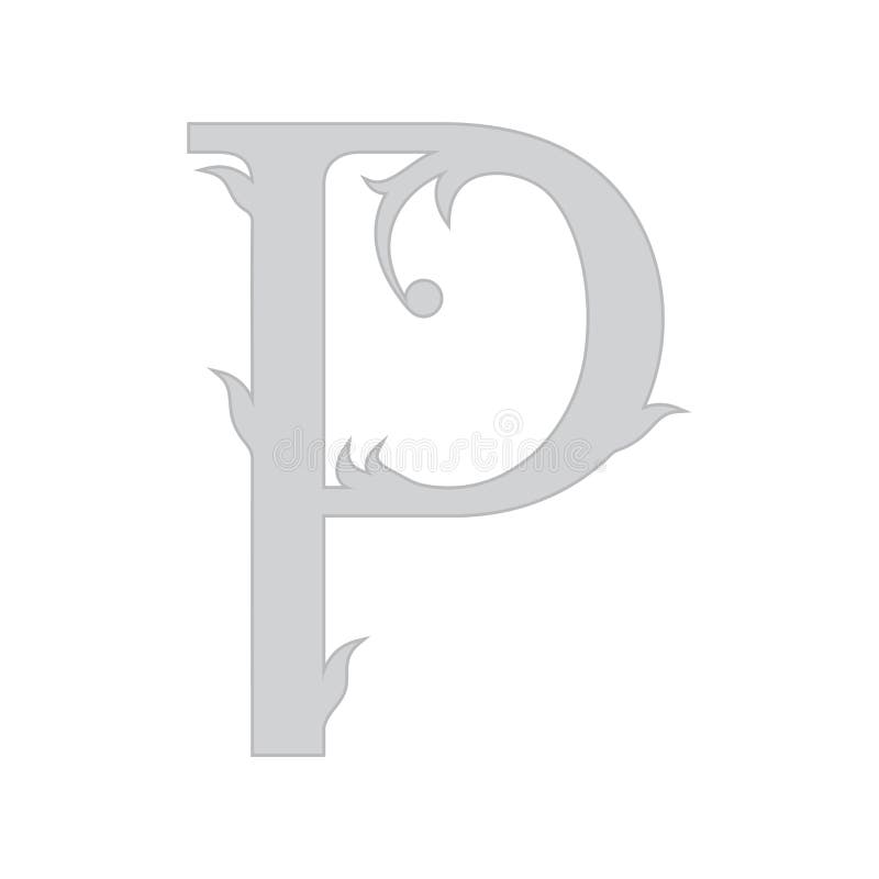 Vector Cutted Letter.Art Font. Stock Vector - Illustration of ...