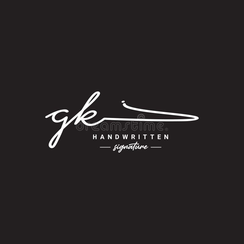 Gk Signature Stock Illustrations – 248 Gk Signature Stock Illustrations ...
