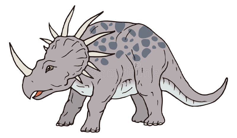 Cartoon Styracosaurus Stock Illustrations – 161 Cartoon Styracosaurus ...