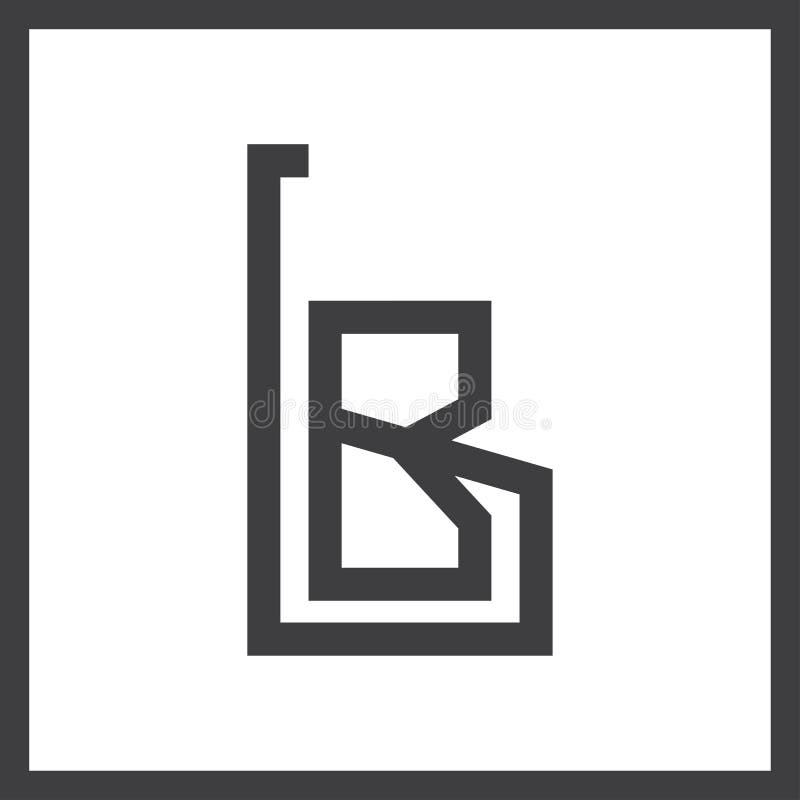 Alphabet Letters Initials Monogram Logo BL, LB, L and B Stock Vector ...
