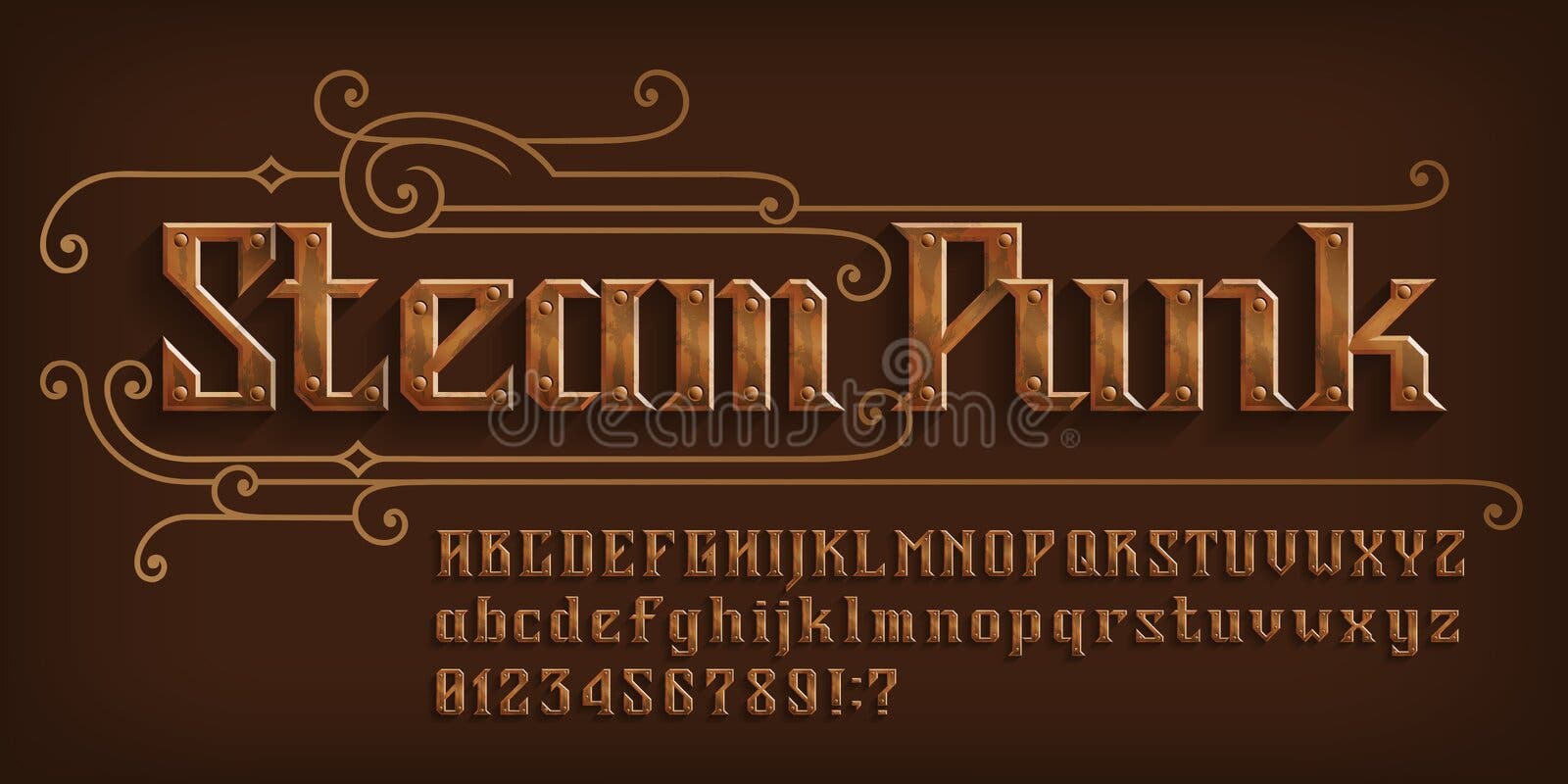 Steam Font Stock Illustrations – 4,395 Steam Font Stock Illustrations ...