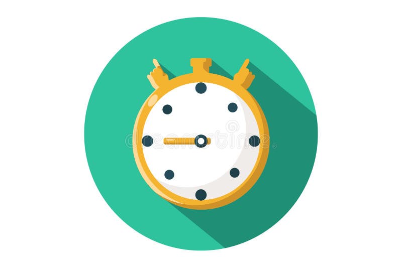 Timer Icon Design for Football Competition Stock Vector - Illustration ...